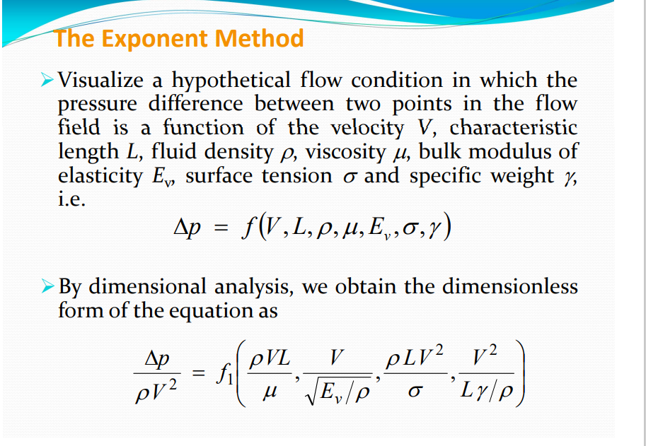 Solved The Exponent Method Visualize a hypothetical flow | Chegg.com