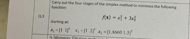Solved Carry out the four stages of the simplex method to | Chegg.com
