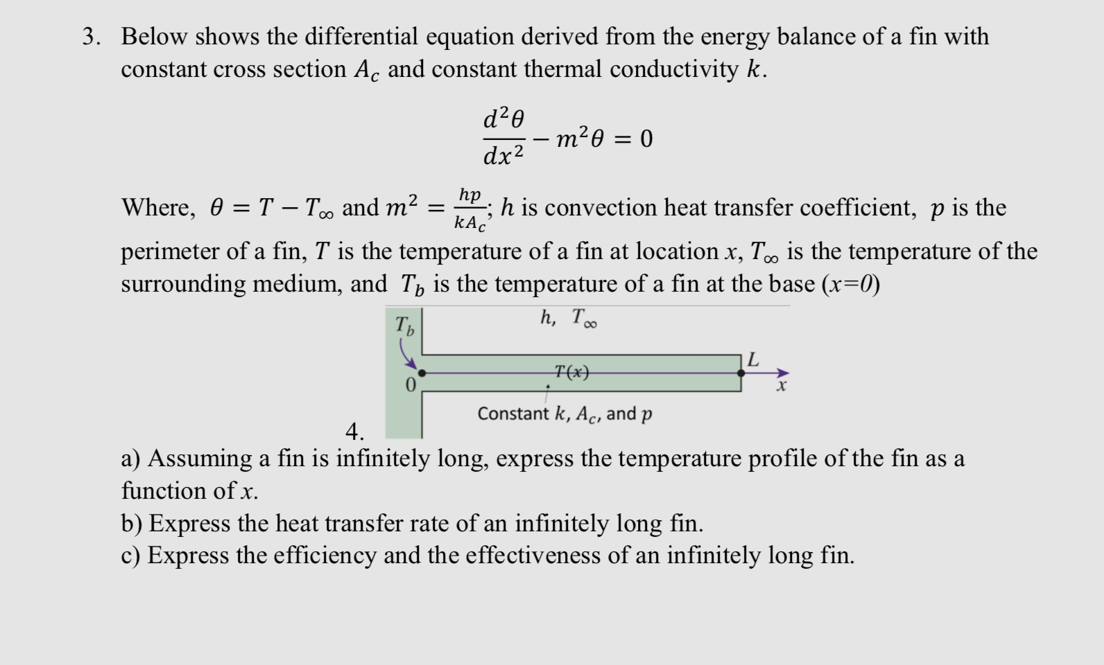Solved Below shows the differential equation derived from | Chegg.com