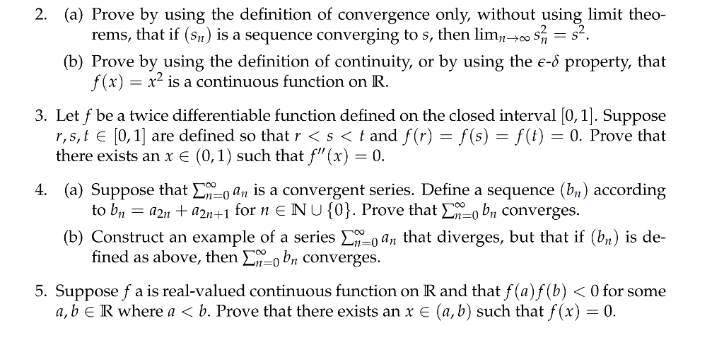 Solved 2. (a) Prove by using the definition of convergence | Chegg.com