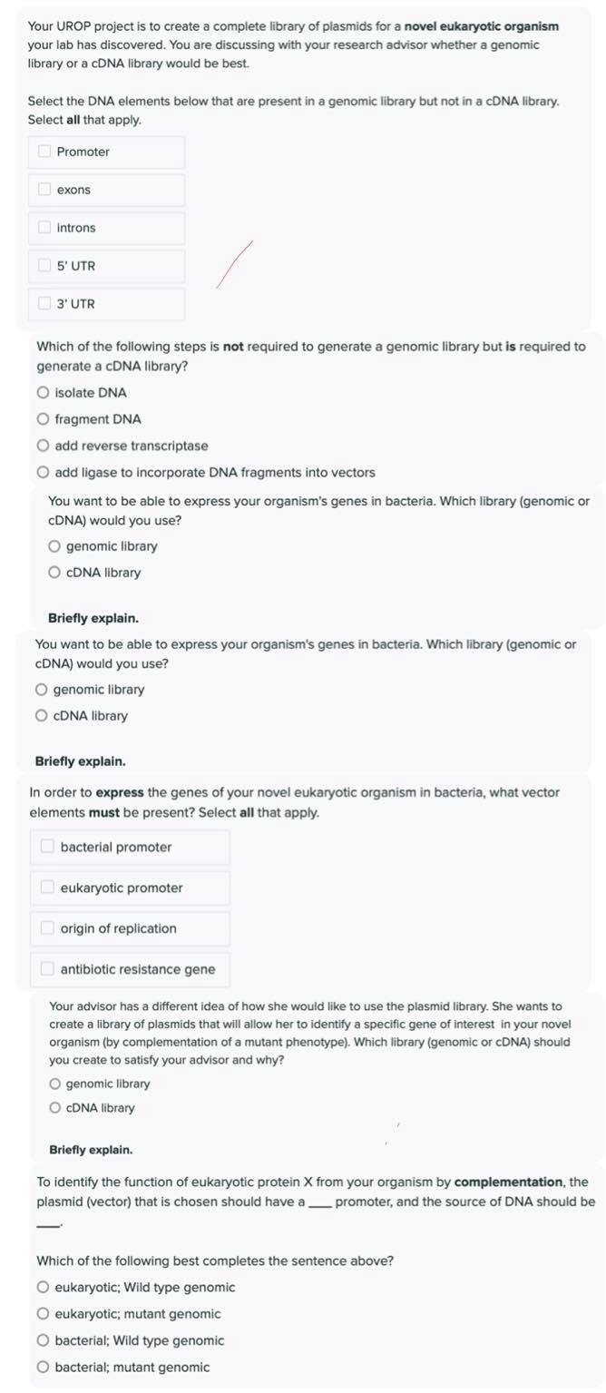 Solved Your UROP project is to create a complete library of | Chegg.com