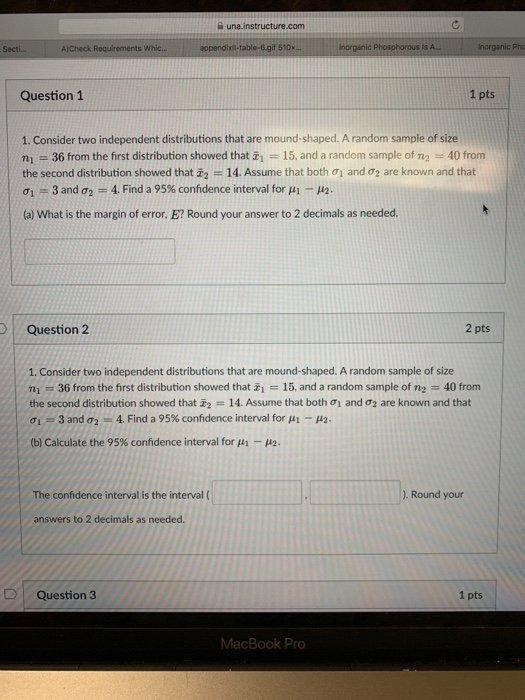 Solved a una.instructure.com ppendisil-table-6.gif 510M | Chegg.com