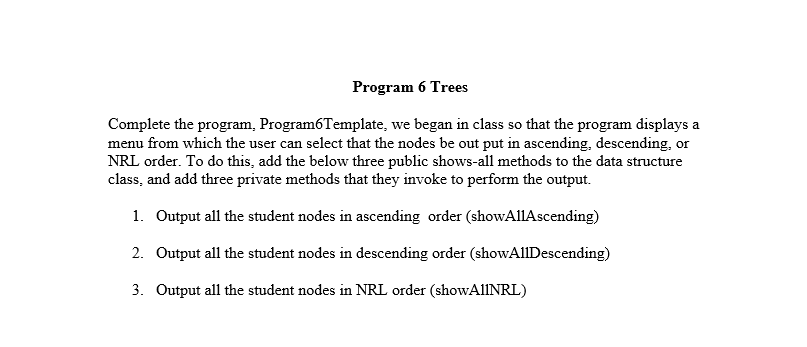Solved [JAVA] Please provide images of output results for | Chegg.com