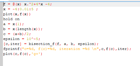 Solved a) Write three functions: Secant Regula | Chegg.com