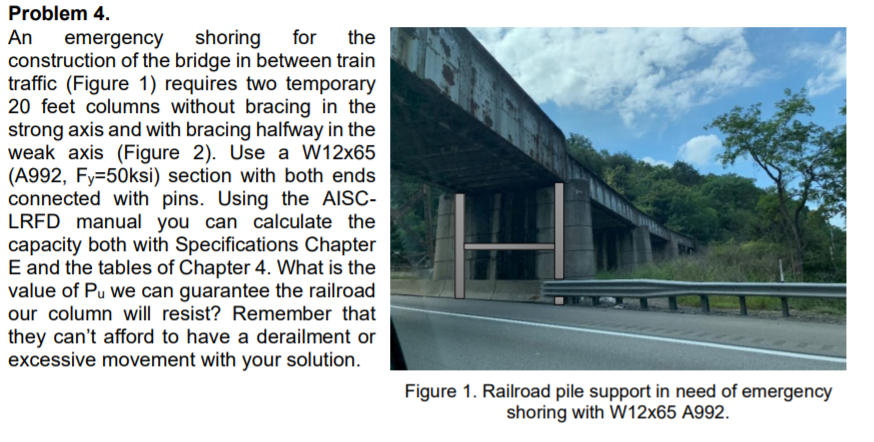 Solved Il Δ Figure 2. (a) 20 ft column in the strong axis; | Chegg.com