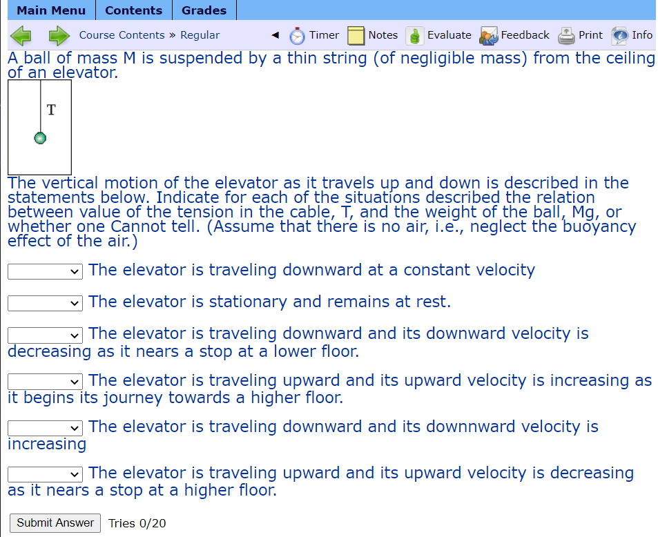 Solved Main Menu Contents Grades Course Contents » Regular | Chegg.com