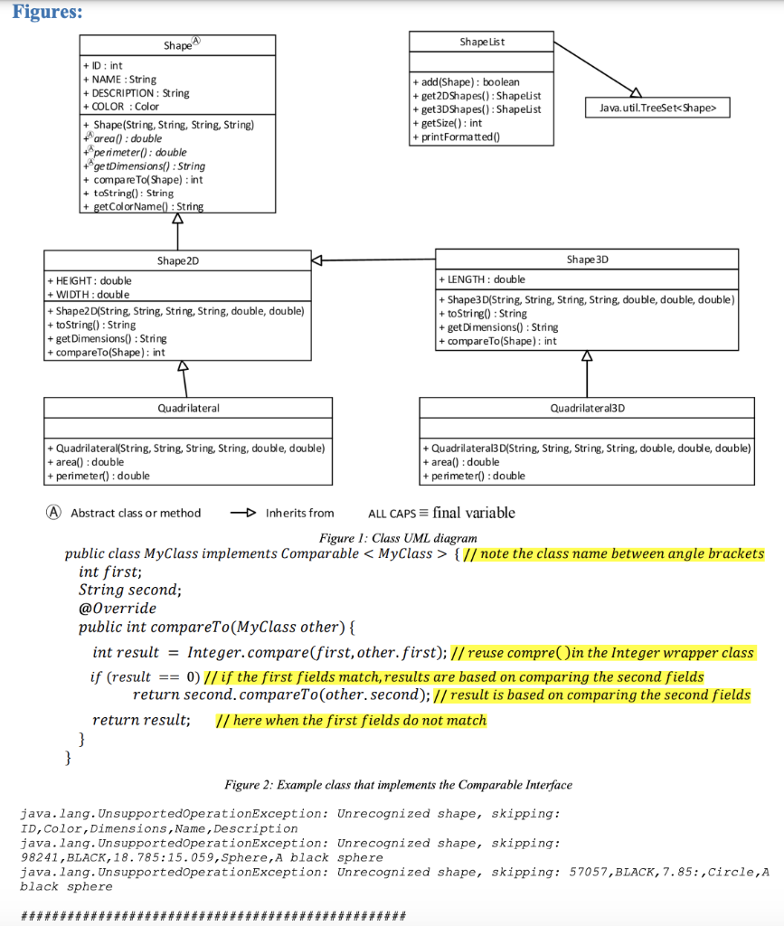 Solved Preamble In this assignment we implement a Java class | Chegg.com