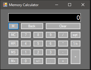 Solved Visual Studio Language: Csharp (C#) Create a memory | Chegg.com