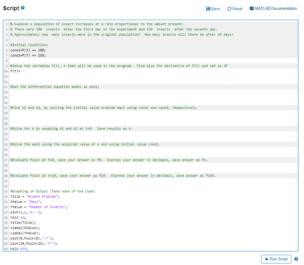 Solved Growth Problems Applications of Differential | Chegg.com
