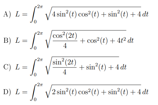 Solved Consider the curve C in R3 parameterized by: An | Chegg.com