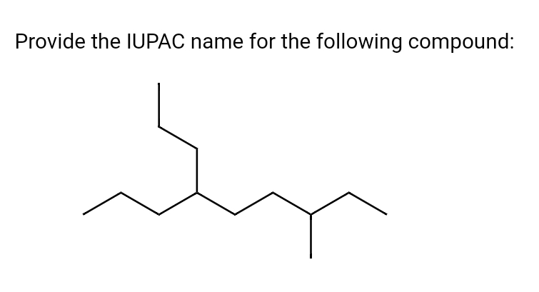 Solved What are the steps to find the IUPAC name and what | Chegg.com
