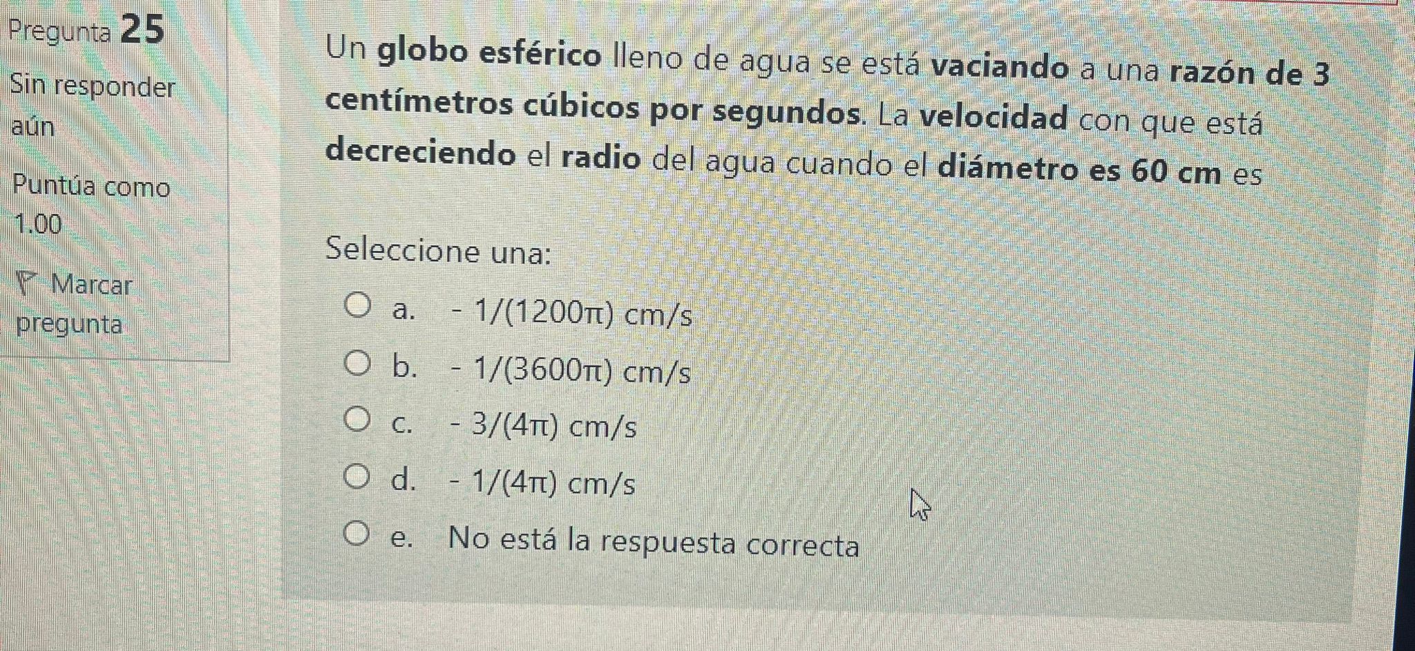 Solved Pregunta 25 Sin responder aún Puntúa como 1.00 Marcar | Chegg.com Solved Pregunta 25 Sin responder aún Puntúa como 1.00 Marcar | Chegg.com