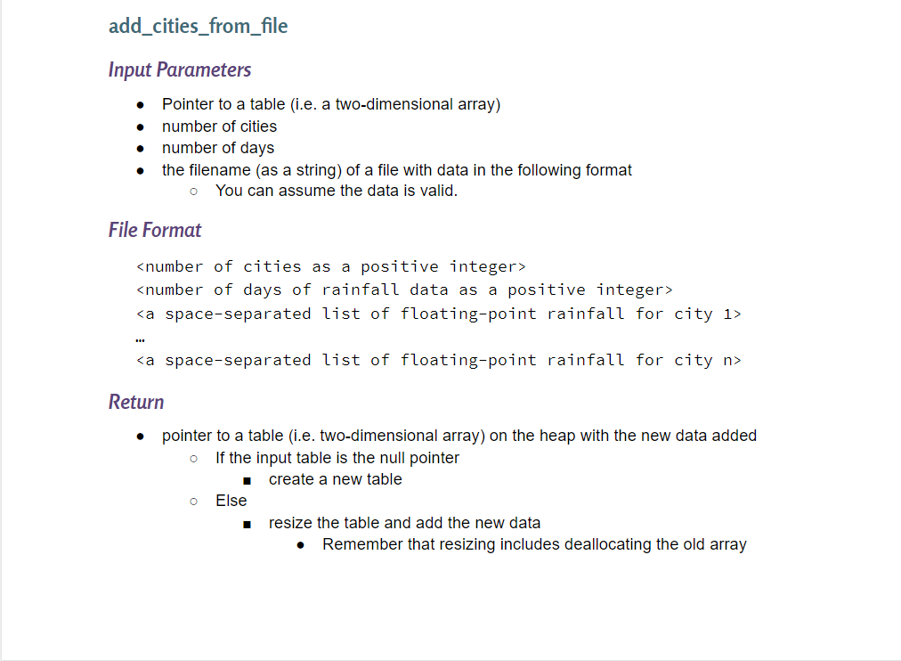Solved C++ Using only the following includes (iostream, | Chegg.com