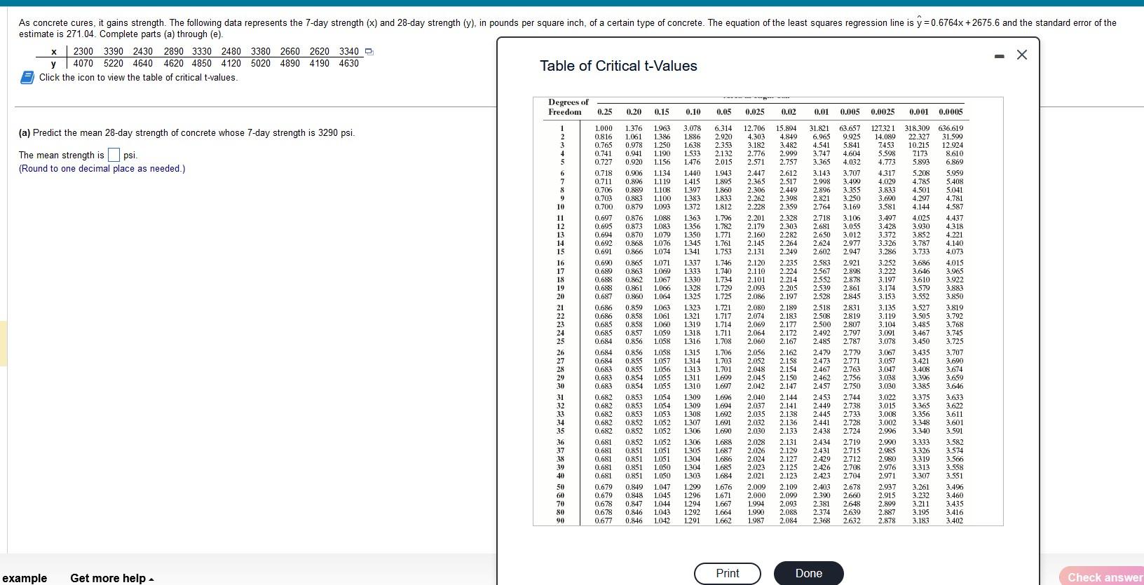 Solved \begin{tabular}{l|llllllllll} x & 2300 & 3390 & 2430 | Chegg.com