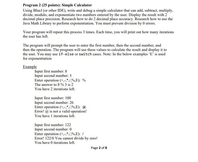 Solved I need help on my fundamental computer Programming | Chegg.com