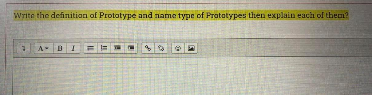 Solved Write the definition of Prototype and name type of | Chegg.com
