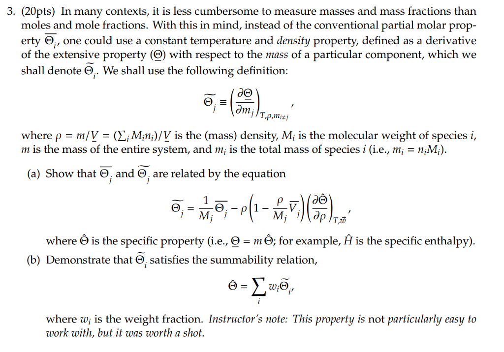 3. (20pts) In many contexts, it is less cumbersome to | Chegg.com