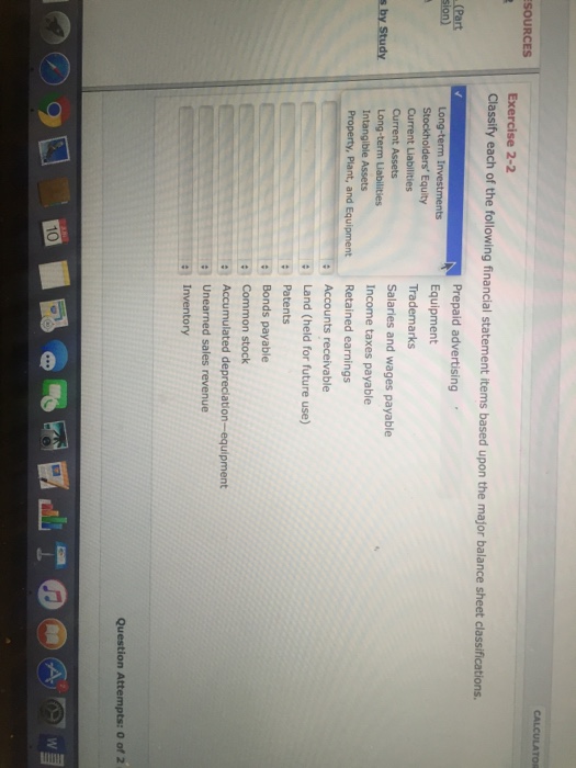 Solved Classify each of the following financial statement | Chegg.com