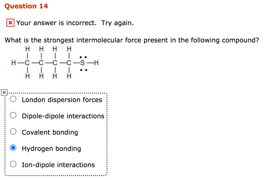 Solved Question 14 x Your answer is incorrect. Try again. | Chegg.com
