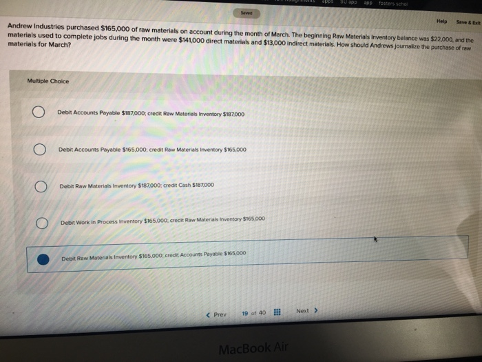 Solved Help Save & Exit Subr MC Qu. 145 Minstrel | Chegg.com