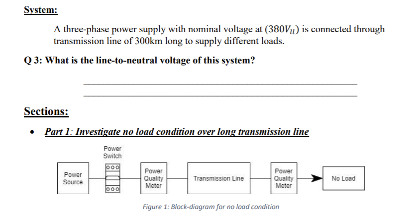 Solved Laboratory Activity 1 - Transmission Line and Load | Chegg.com