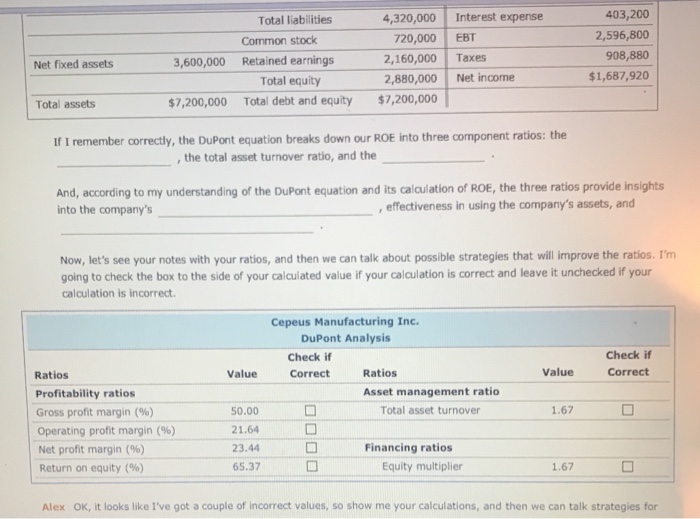 Solved Aa Aa 10. An analysis of company performance using | Chegg.com Solved Aa Aa 10. An analysis of company performance using | Chegg.com