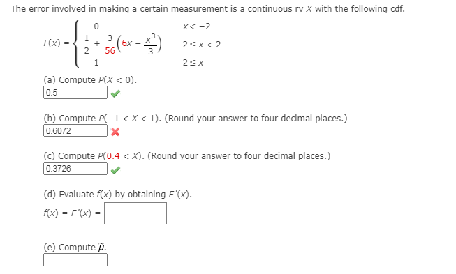 Solved The error involved in making a certain measurement is | Chegg.com