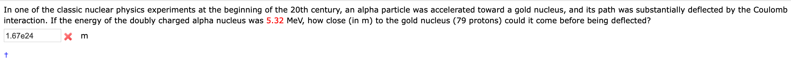 Solved In one of the classic nuclear physics experiments at | Chegg.com