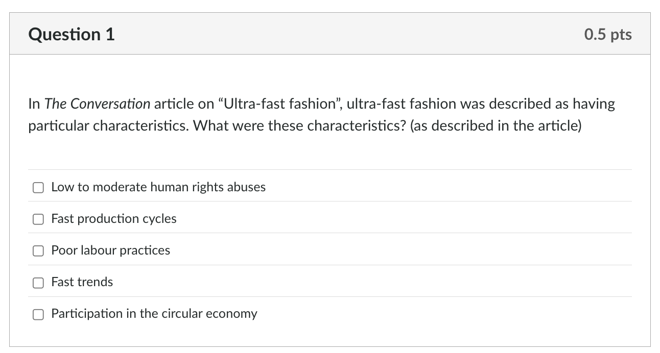 Solved Question 1In The Conversation article on "Ultra-fast | Chegg.com