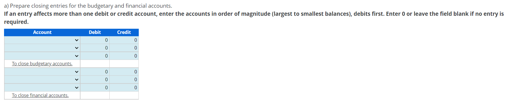 Closing entries At the end of the current calendar | Chegg.com