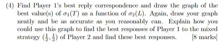 Solved Question 2. [40 marks] Consider the following two | Chegg.com
