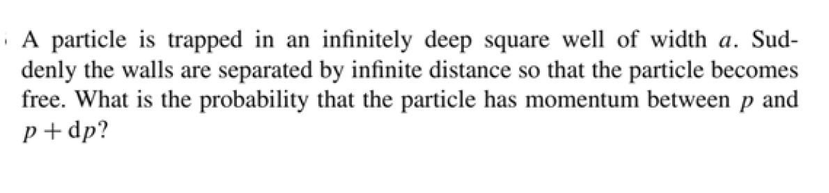 Solved A particle is trapped in an infinitely deep square | Chegg.com