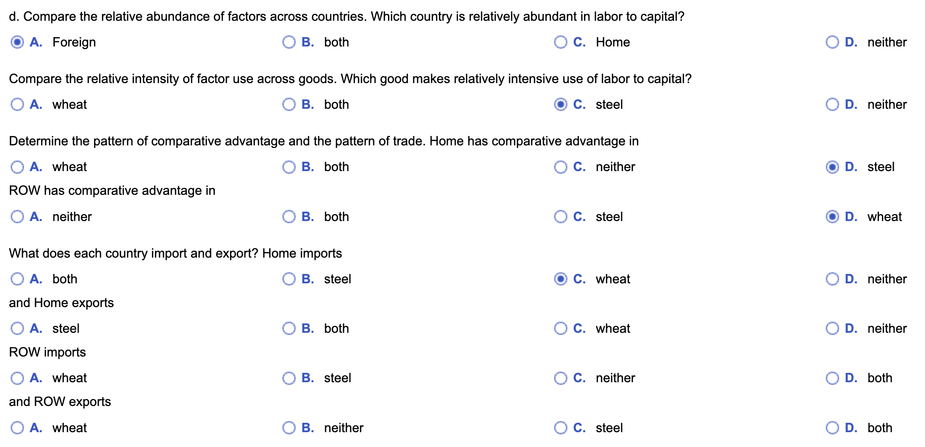 Solved a. The ROW capital constraint is .5 Q˙S˙⋅+4QW˙⋅=360 | Chegg.com