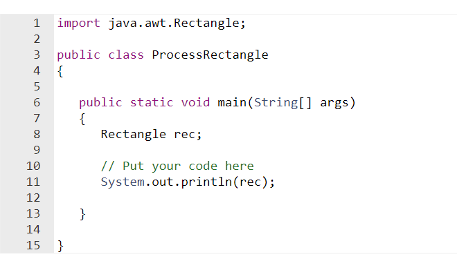 Solved 1A In this problem you will use the Reatangle class | Chegg.com