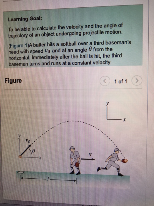 Solved Learning Goal: To be able to calculate the velocity | Chegg.com