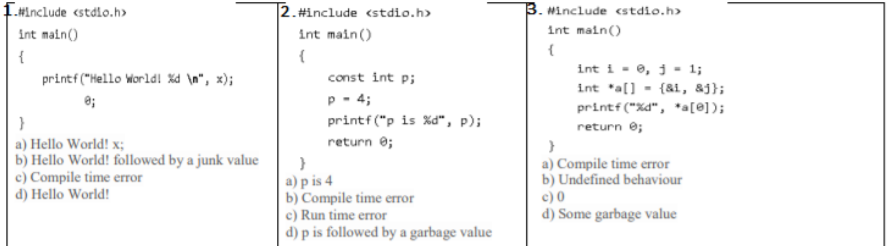 Solved 1. Hinclude int main() { printf("Hello world! Xd | Chegg.com
