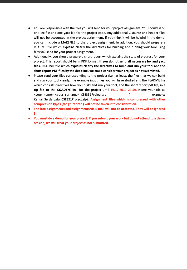 Solved Programming Languages Project Project Expected Write Tool Eliminating Left Recursion 8437