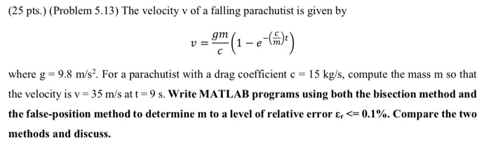Solved Need to know how to write in MATLAB a false position | Chegg.com