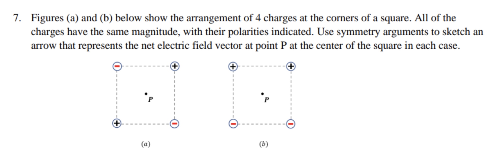 Solved Figures (a) ﻿and (b) ﻿below show the arrangement of 4 | Chegg.com