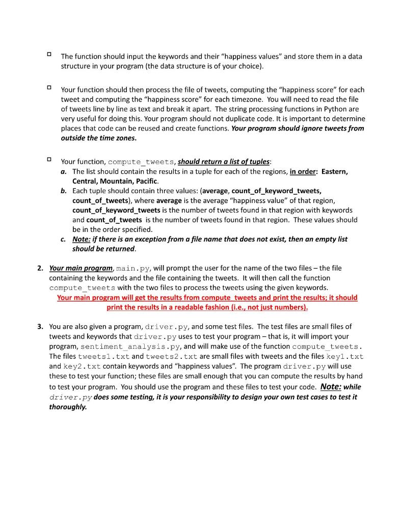 Solved CS1026: Assignment 3 Sentiment Analysis Due: November | Chegg.com