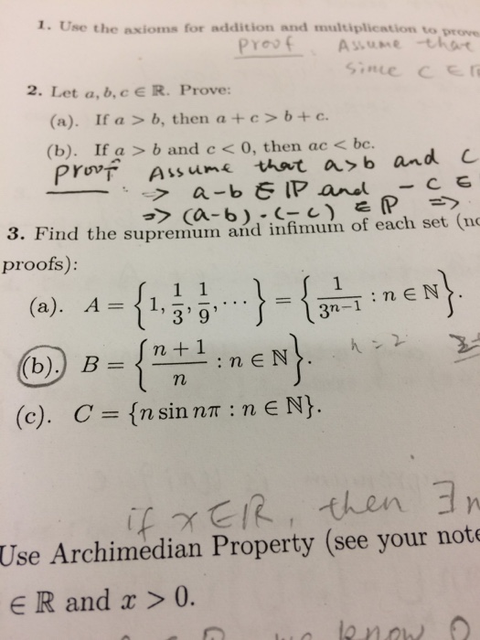 Solved 1. Use the axioms for addition and multiplication to | Chegg.com