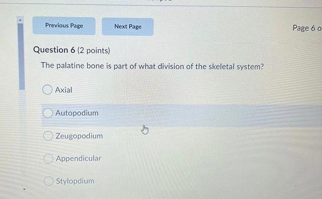 Solved Previous Page Next Page Page 60 Question 6 (2 points) | Chegg.com