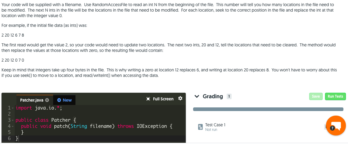 Solved Your code will be supplied with a filename. Use | Chegg.com
