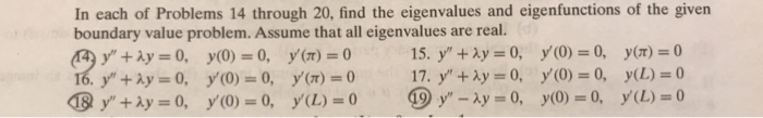 Solved In Each Of Problems 14 Through 20 Find The 