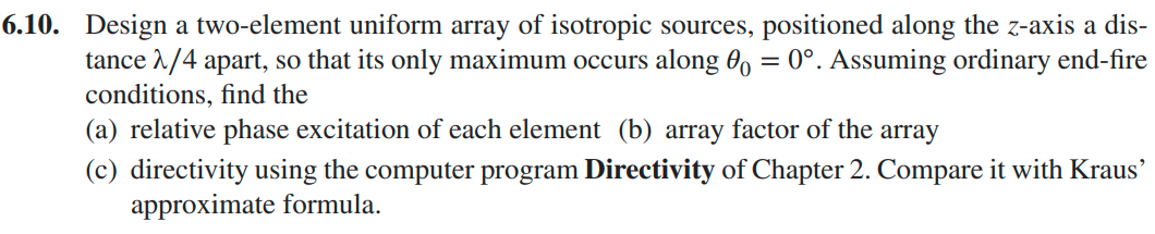 approximate formula. 6.11. Repeat the design of | Chegg.com
