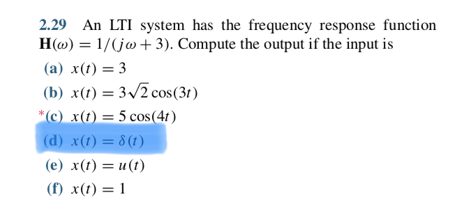 Solved Functions x(t) and h(t) are given by 2.14 for t 0 0, | Chegg.com