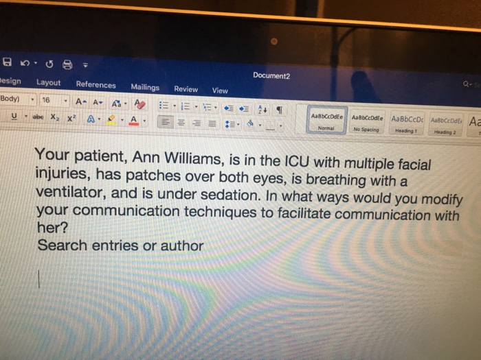 Solved Document2 esign Layout References Mailings Review | Chegg.com