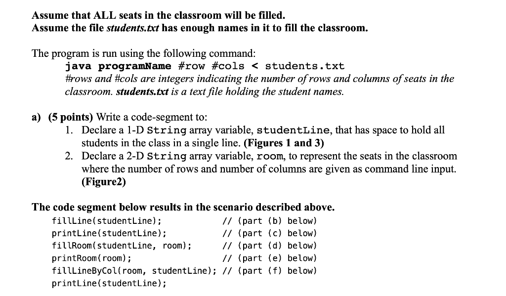 Solved Problem 2: 2-D Array (40 points) This problem | Chegg.com
