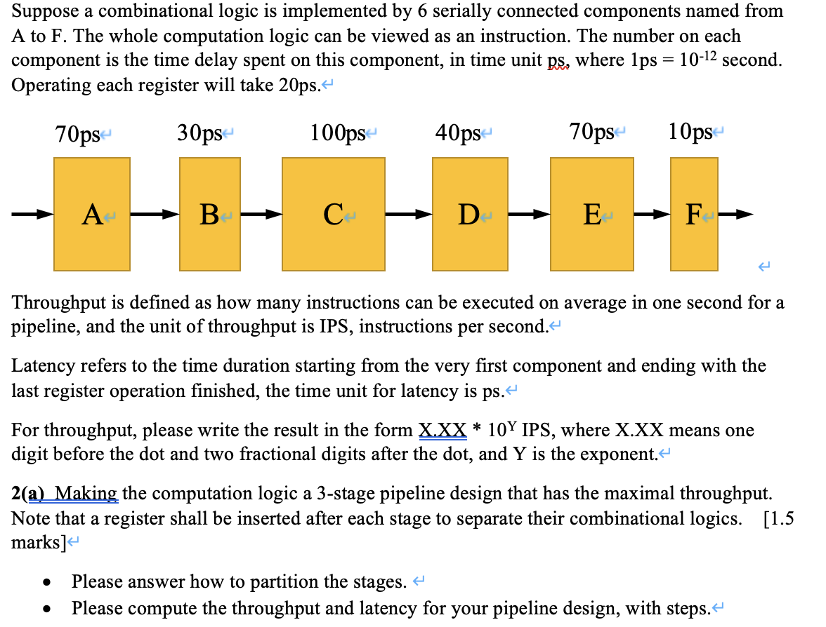 Solved Suppose a combinational logic is implemented by 6 | Chegg.com