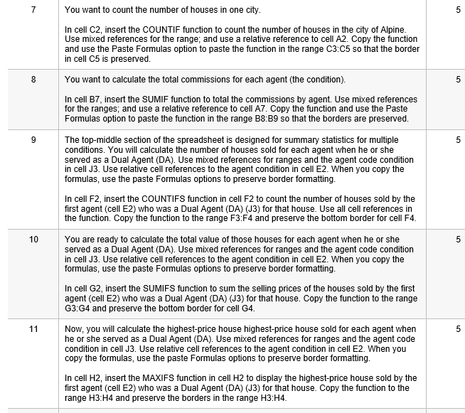 Solved 7 5 You want to count the number of houses in one | Chegg.com